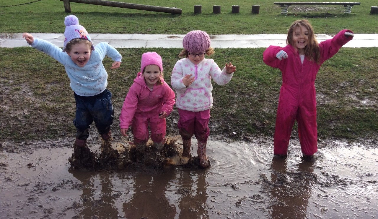 Wisborough Green Primary School - Muddy puddles